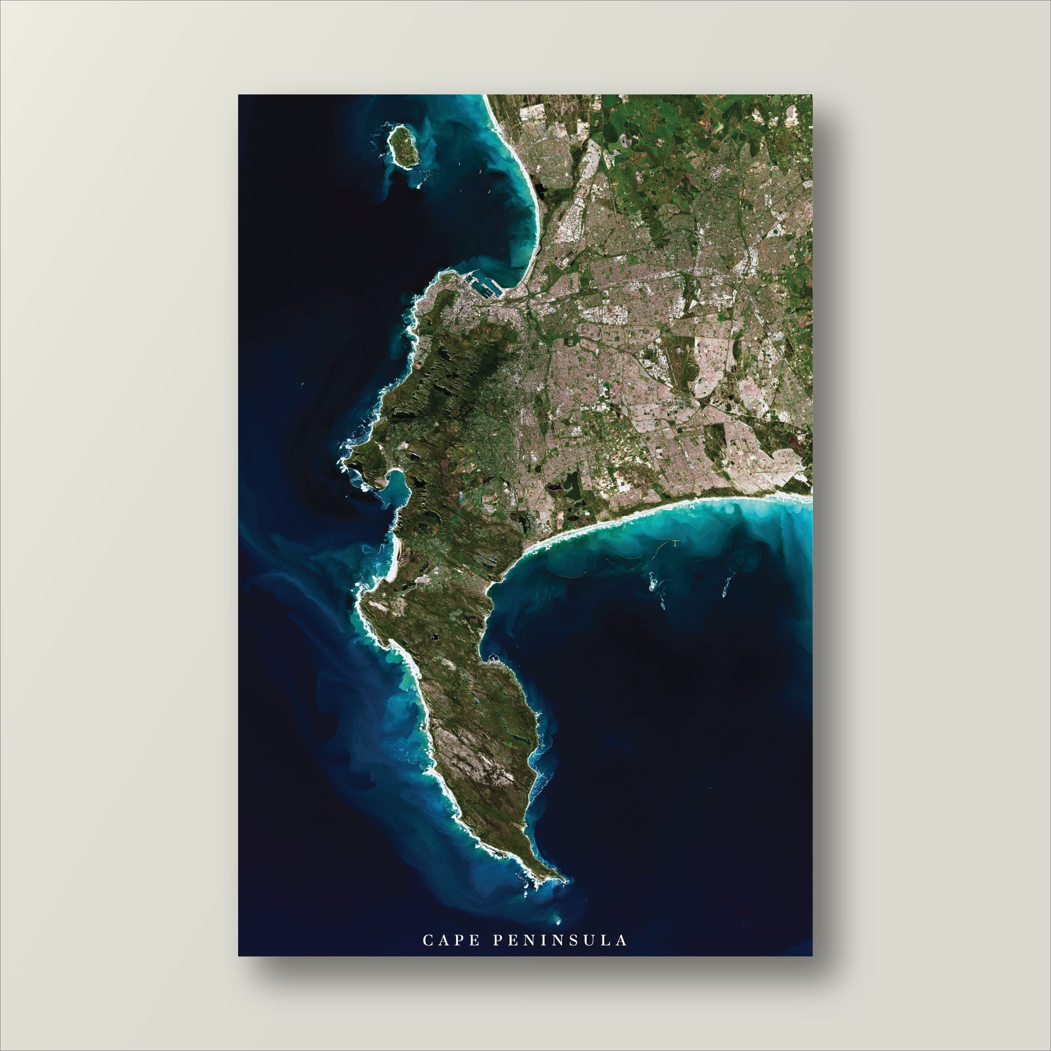 Satellite Posters – Africa Map Art
