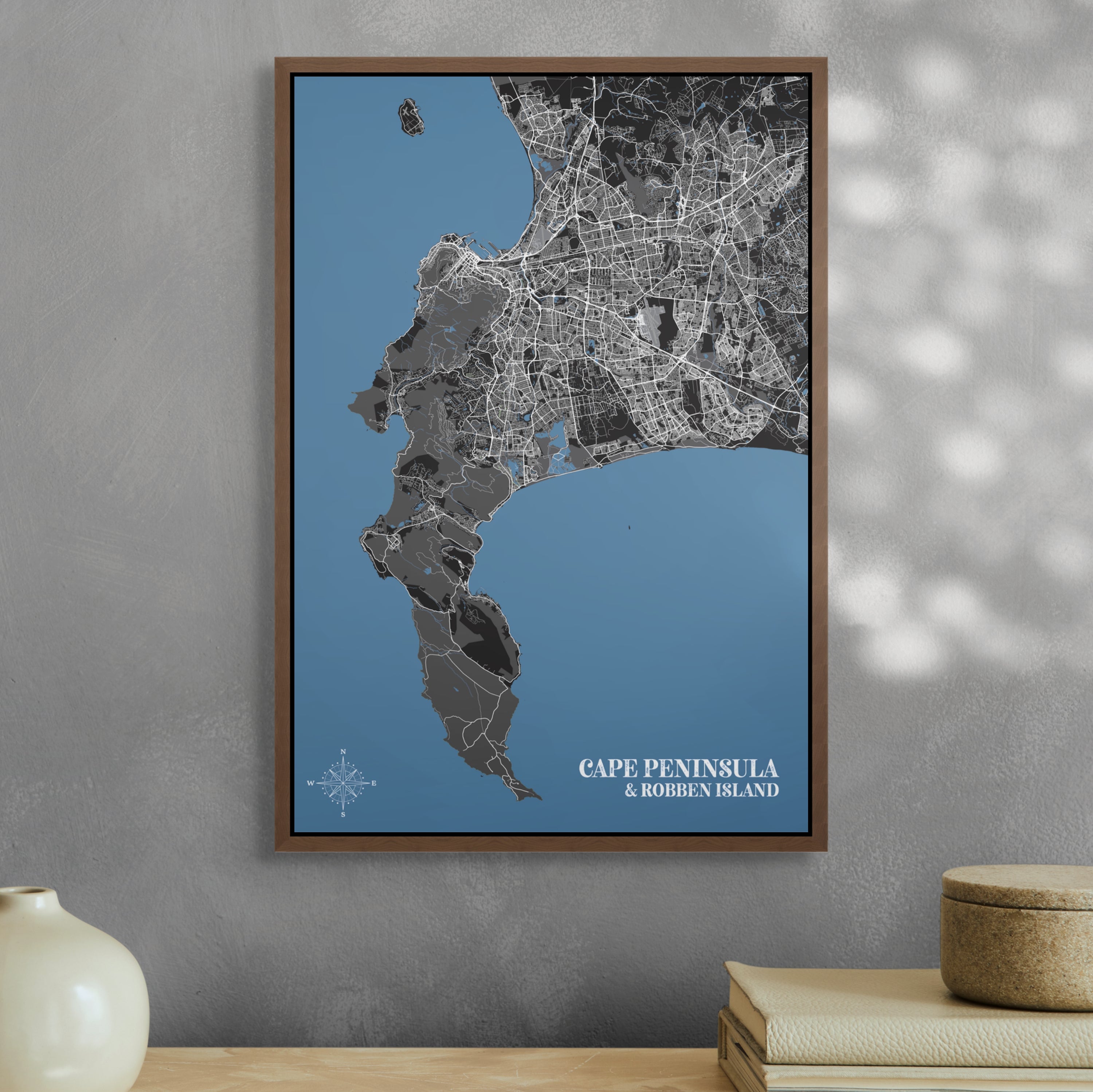 Cape Peninsula – Africa Map Art